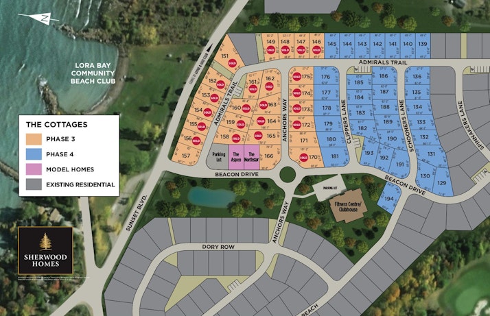 Cottages at Lora Bay by Sherwood Homes Ltd, Blue Mountains ON | REW