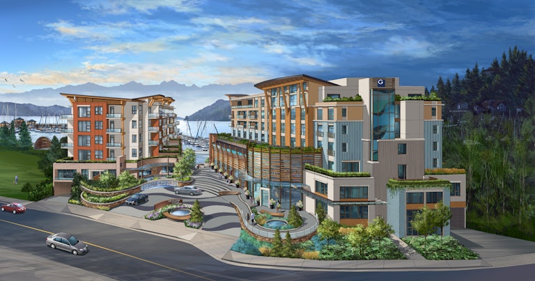 George Gibsons Marine Residences, 316 Gower Point Road Gibsons, BC | REW